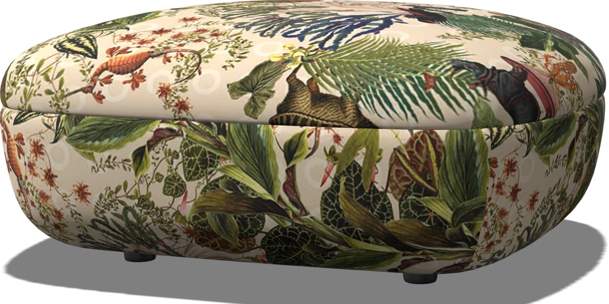 Bart Pouf and Footstool - Moooi